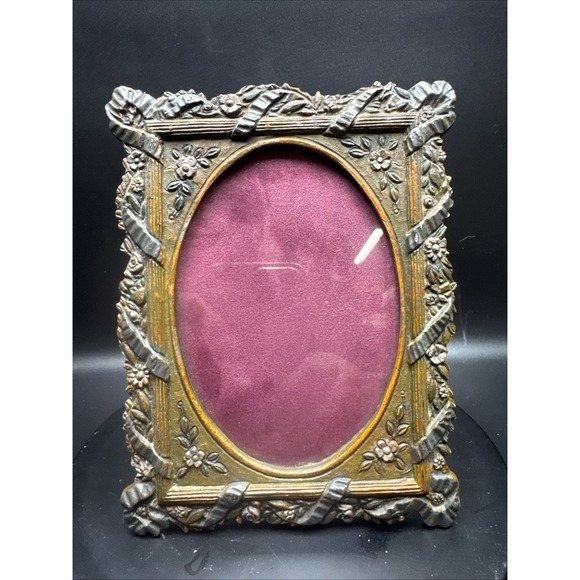 Accents | Vtg Weston Gallery Bronze Ornate Filigree Scrolls Oval ...